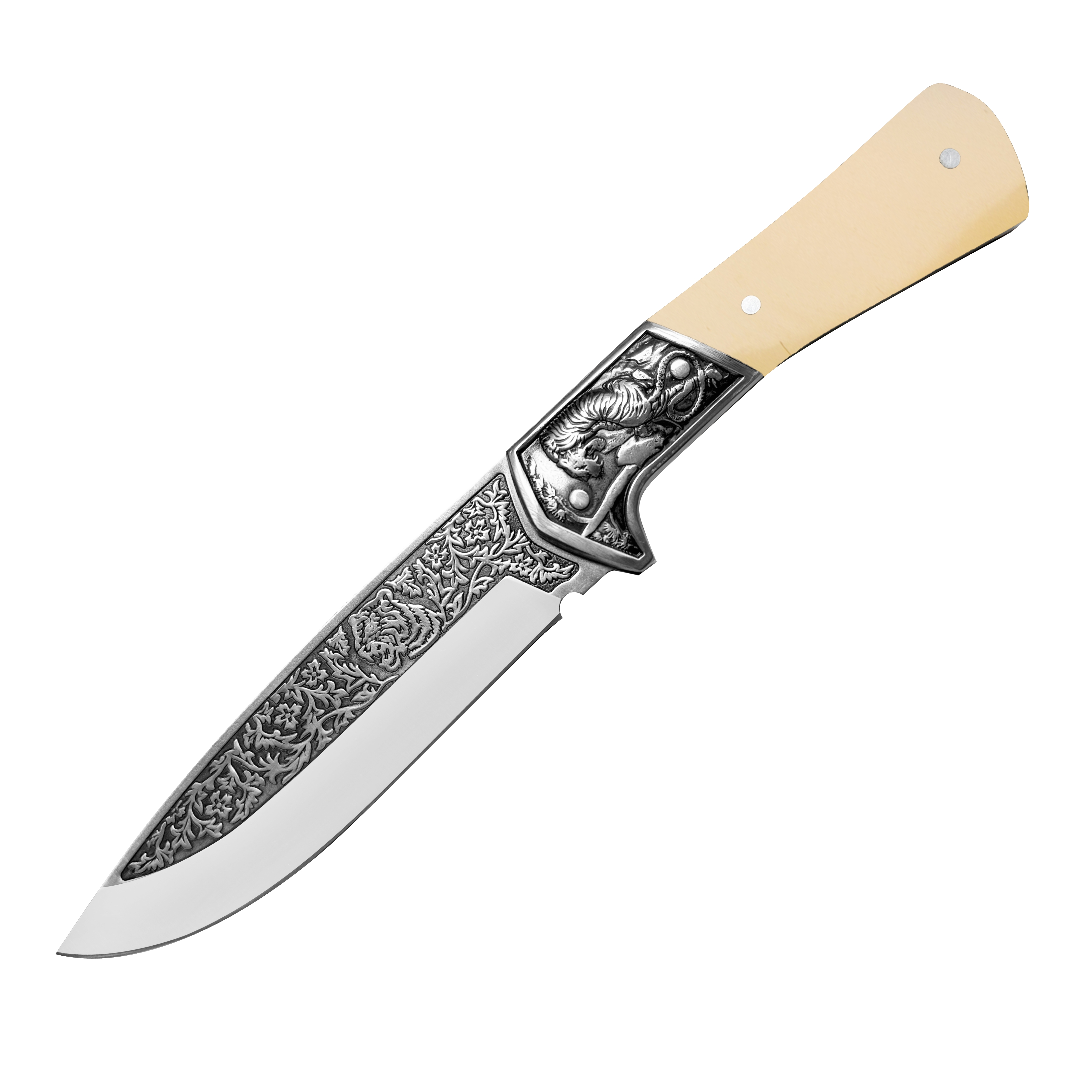 New Tiger 3Cr Stainless Steel Tactical Hunting Fixed Blade Knife with ...